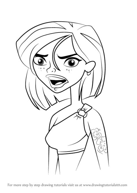 How To Draw Kaylie From Stoked Stoked Step By Step Drawingtutorials Com