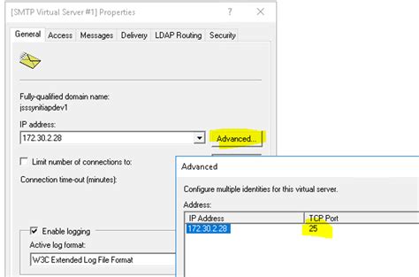 Configure Smtp Port In Internet Information Services Iis Software Support