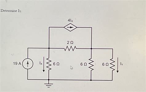 Solved Determine Iyplease Label And Using Mesh Analysis