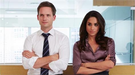 Meghan Markles Suits Co Star Patrick J Adams Is Scared To Call Her I Think Im Intimidated