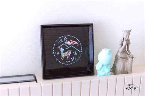 이색 취미추천 전통 자개공예 우드트레이 Diy 키트 네이버 블로그