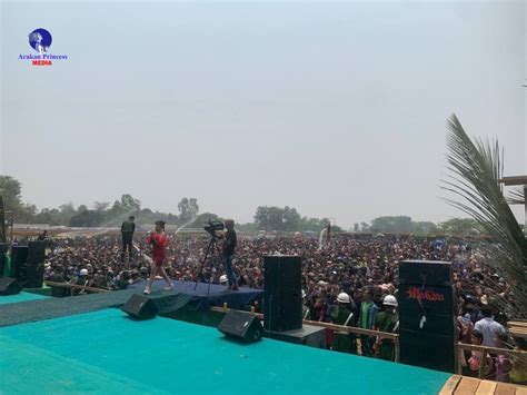 Ula Aa ကြီးမှူးကျင်းပသည့် ဒုတိယအကြိမ်မြောက် ဇီးချောင်းရက္ခိုင်သင်္ကြန်ပွဲတော်ကြီး ၁၆ ၄ ၂၀၂၃