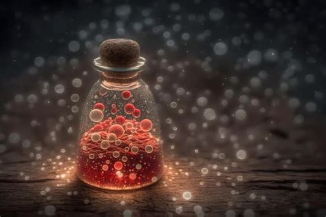 Premium Ai Image Love Elixir Bottle Neural Network Ai Generated