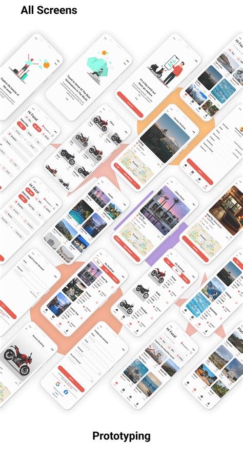 Android App UI TourIt A Travel App On Behance