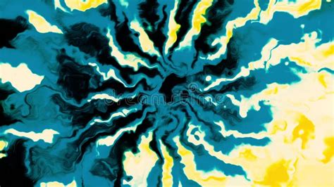 Curved Lines Pulsate To Point In Center Motion Colorful Lines Of