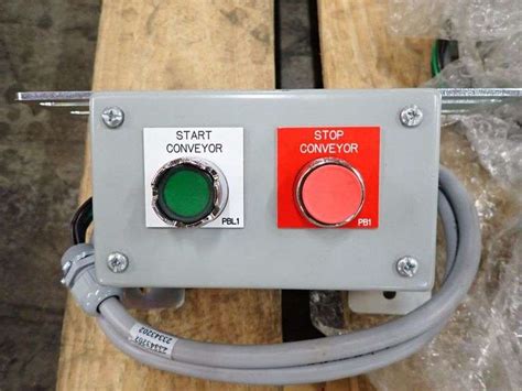 Lot Of 18 Industrial Conveyor Start Stop Push Buttons Yellow Tag Auctions