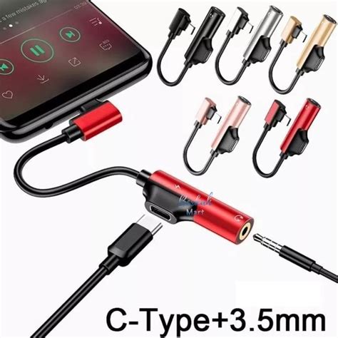 Jual Usb Tipe C Ke Mm Aux Audio Jack Otg Adapter Audio Usb C Kabel Adaptor Headphone Earphone