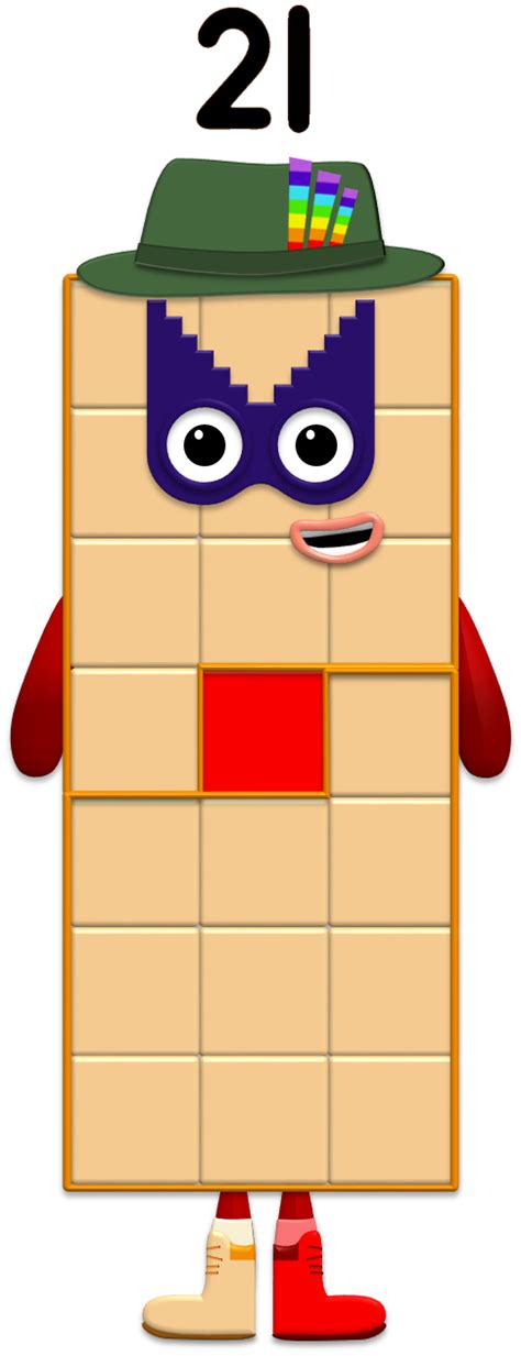 Numberblock Twenty One With My Updated Rigs By Blushneki522 On Deviantart