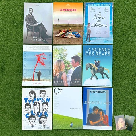 굿즈이벤트 희생 비포 선셋 공드리의 솔루션북 수면의 과학 프로이트의 라스트 세션 등