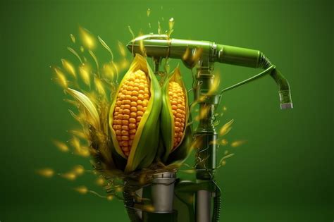 Premium Photo Bio Fuel Quality Corn Generate Ai