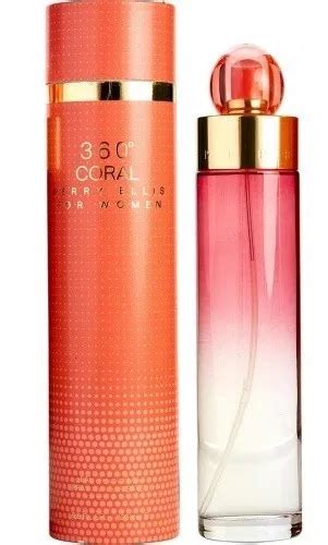Perry Ellis 360 Coral 100 Ml Eau De Perf Spray Dama Envío Gratis