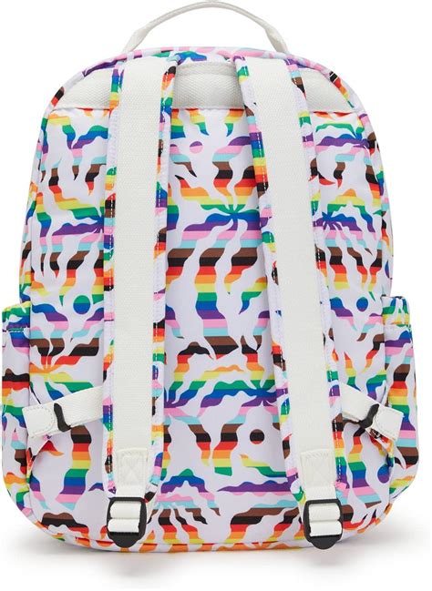 Kipling Mochila Seoul Palma De Arco Iris Seoul Mochila Para Laptop De 15 Pulgadas Duradera