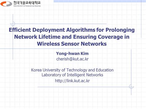 efficient deployment algorithms for prolonging network lifetime and