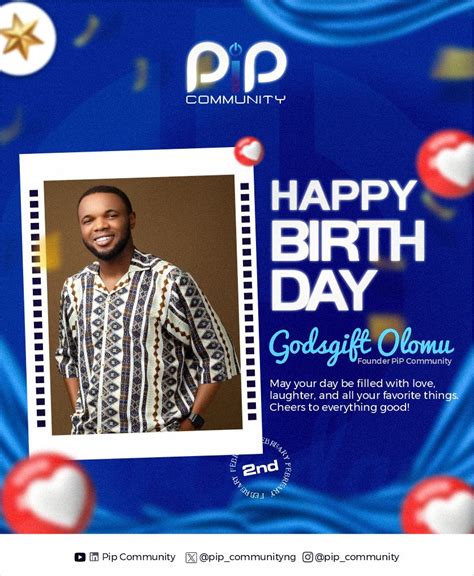 Happybirthday Pipcommunity Techforall Innovation Leadership Pip Community