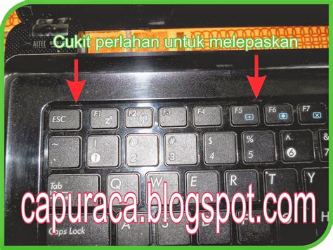 Gass Trus Cara Mengganti Keyboard Laptop