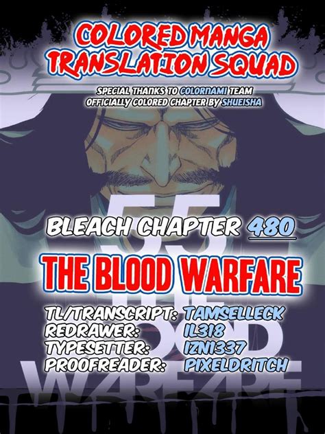 Bleach Color Chapter 480 Pdf