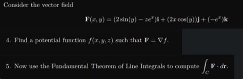 Solved Consider The Vector Chegg Com