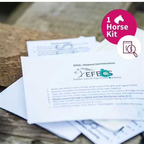 Pinworm Test Kit Efecs Ltd