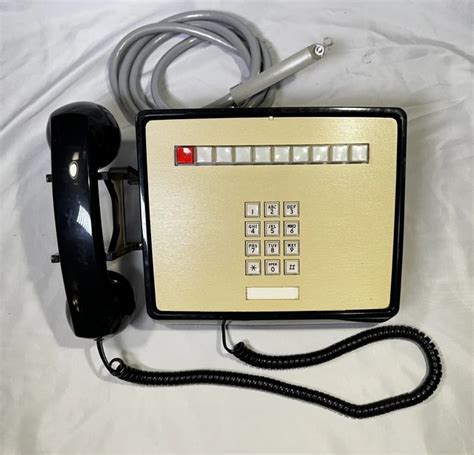 Comdial 10 Button Multi Line Touch Tone Telephone Model 2830 Bk £4231