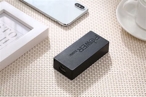 Read ขายร้อน 2 ชิ้น 18650 แบตเตอรี่เอาต์พุต Usb Led พาวเวอร์แบงค์กล่อง Diy ชุดคลุมเคส Diy