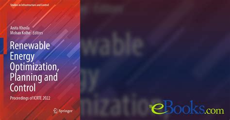 Renewable Energy Optimization Planning And Control