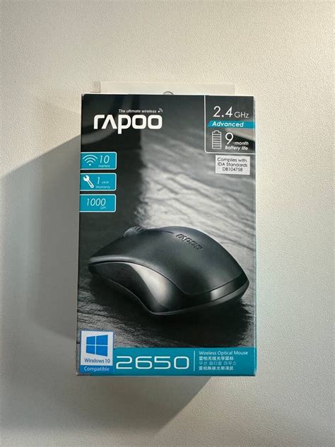 Rapoo Wireless Mouse Computers And Tech Parts And Accessories Mouse And Mousepads On Carousell