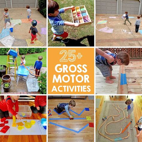 Fine And Gross Motor Skill Activities