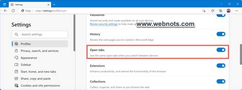 How To Access Microsoft Edge Tabs Across Your Devices WebNots