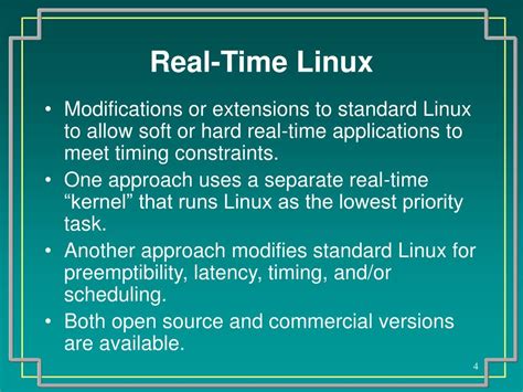 PPT Real Time Linux Evaluation PowerPoint Presentation Free Download ID 1066899