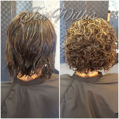 Pin By Tara Bullock On Hairmake Up Spiral Perm Short Hair Short