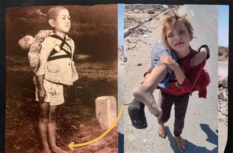 عکسی که دنیای خفته را بیدار نکرد؛ تشابه وضعیت دختر فلسطینی با پسر ژاپنی تابناک Tabnak