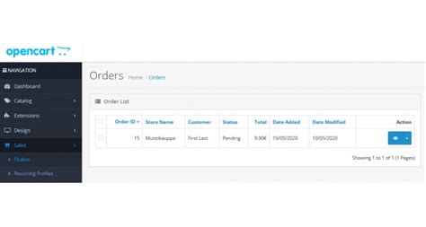 OpenCart Filter And Sort Orders By Store Name OpenCart Filter And Sort Orders By Store Name