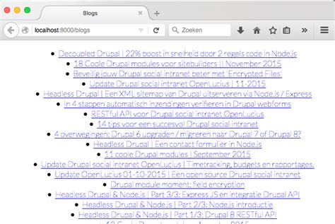 Headless Drupal And Laravel A Blog Concept In Laravel Linked To A Drupal 8 Rest Api