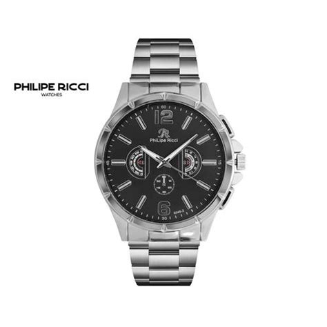 Promo Philipe Ricci Jam Tangan Pria Rantai Analog Model Elegan Terbaru
