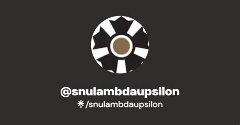 Snulambdaupsilon Instagram Linktree