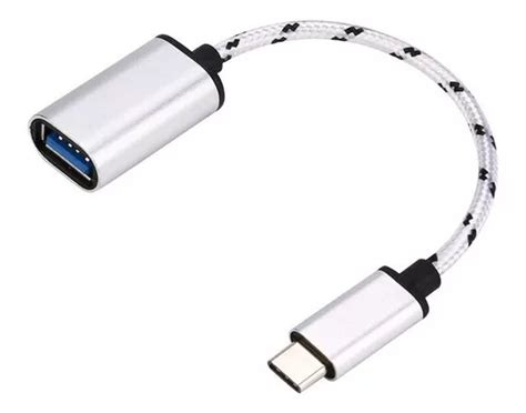Cabo Usb Femea Para Tipo C Otg Cm Com Revestimento MercadoLivre
