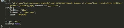 My Css Tooltip On Highcharts Title Not Working Stack Overflow