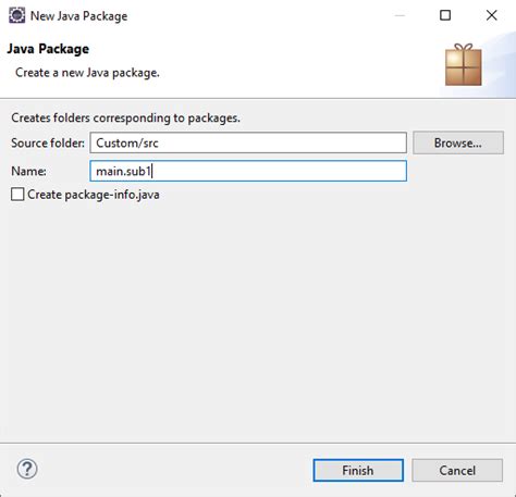 Eclipse Java Package In Package Stack Overflow