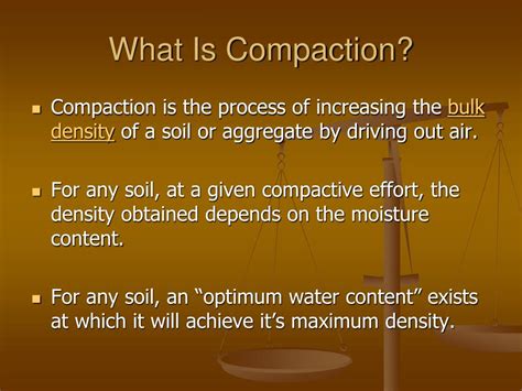 Ppt Proctor Compaction Test For Maximum Dry Density Powerpoint