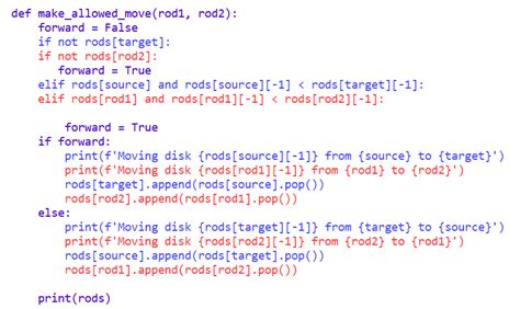 Learn Recursion By Solving The Tower Of Hanoi Puzzle Step 31 Python The Freecodecamp Forum