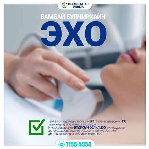БАМБАЙ БУЛЧИРХАЙН ЭХО Ulaanbaatar Medica Clinic