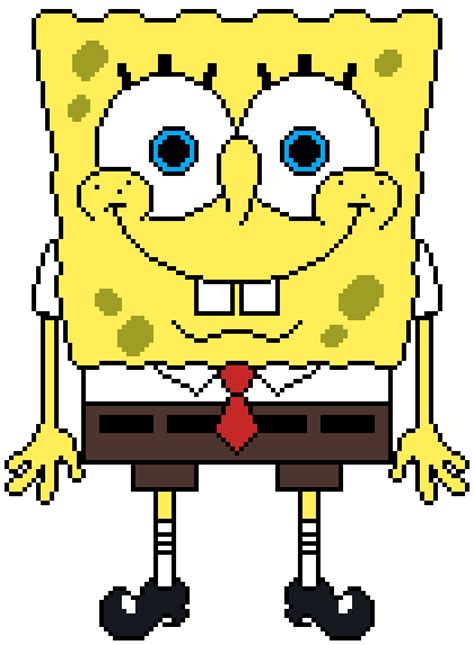 Pixilart Spongebob By Pixelhixel