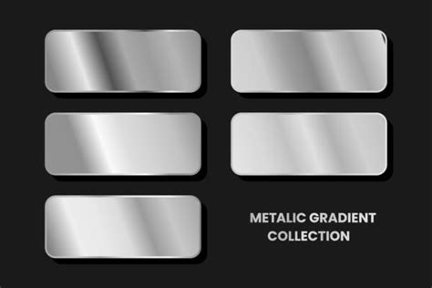 Metallic Gradient Shadow Vector Art Icons And Graphics For Free Download