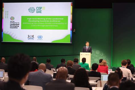 Монгол Улсын Ерөнхийлөгч У Хүрэлсүх далайд гарцгүй хөгжиж буй орнуудын асуудлаарх өндөр түвшний