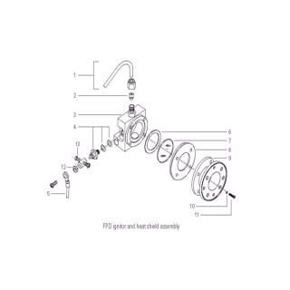 Flame Photometric Detector FPD For GC Agilent