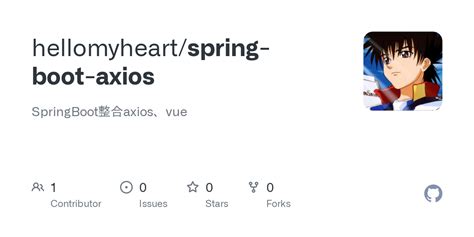 Github Hellomyheartspring Boot Axios Springboot整合axios、vue