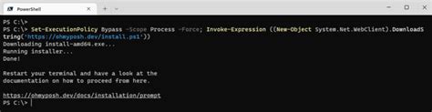 Oh My Posh la solution pour un beau thème PowerShell