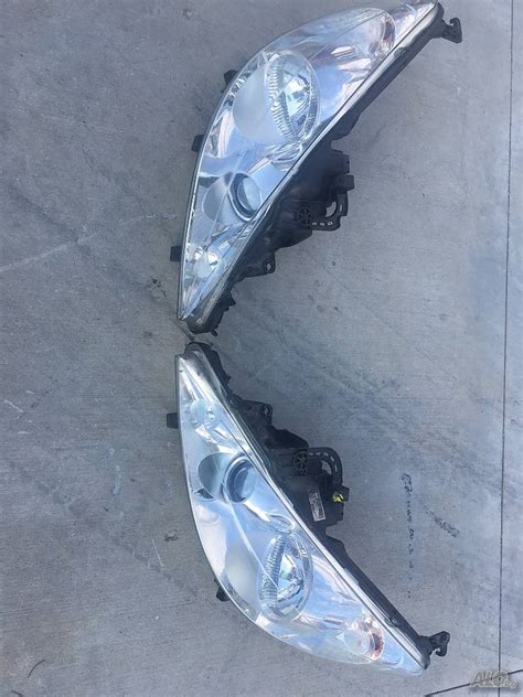 Ляв фар Десен Фар С ЛУПА за Пежо 207 спорт Peugeot 207 Sport 1.4hdi 1.4 ...