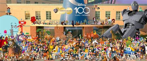 100 Years Of Walt Disney Warner Bros By Relampagoleandro7800 On Deviantart
