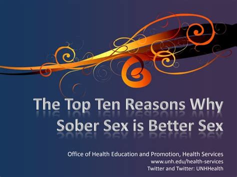 Sex And Alcohol Pptx